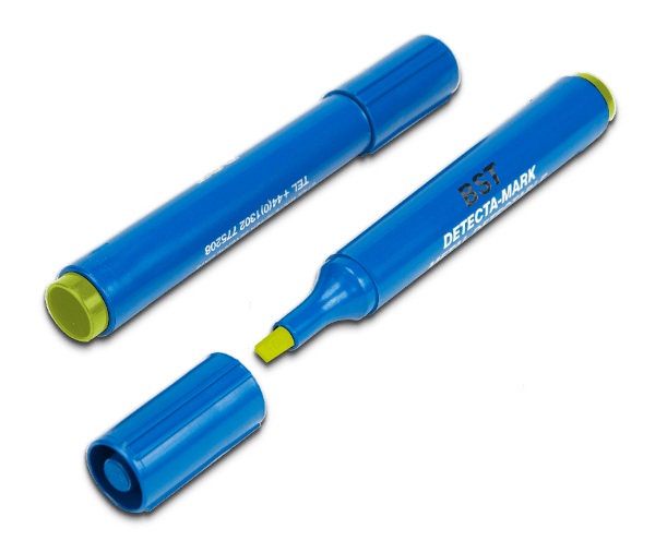 Metal Detectable Highlighter - BRC 9 Compliant - FDA Approved