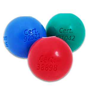 Metal Detector Test Balls 1″ – Blue Supply Company – Detectable Specialists