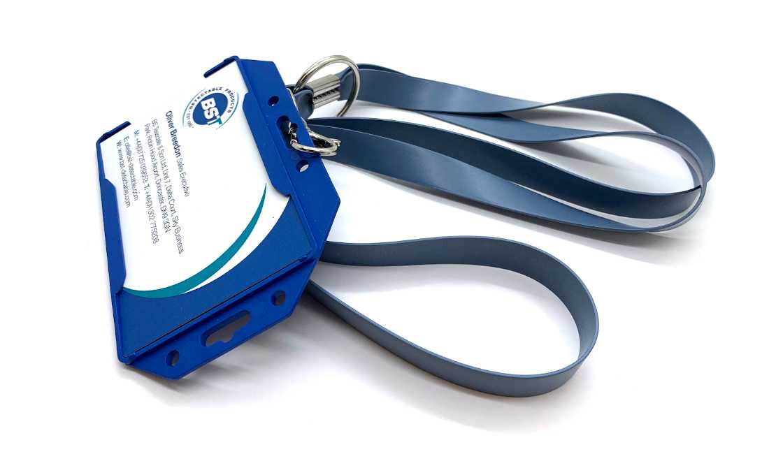 Metal Detectable Card Holder – Blue Supply Company – Detectable Specialists