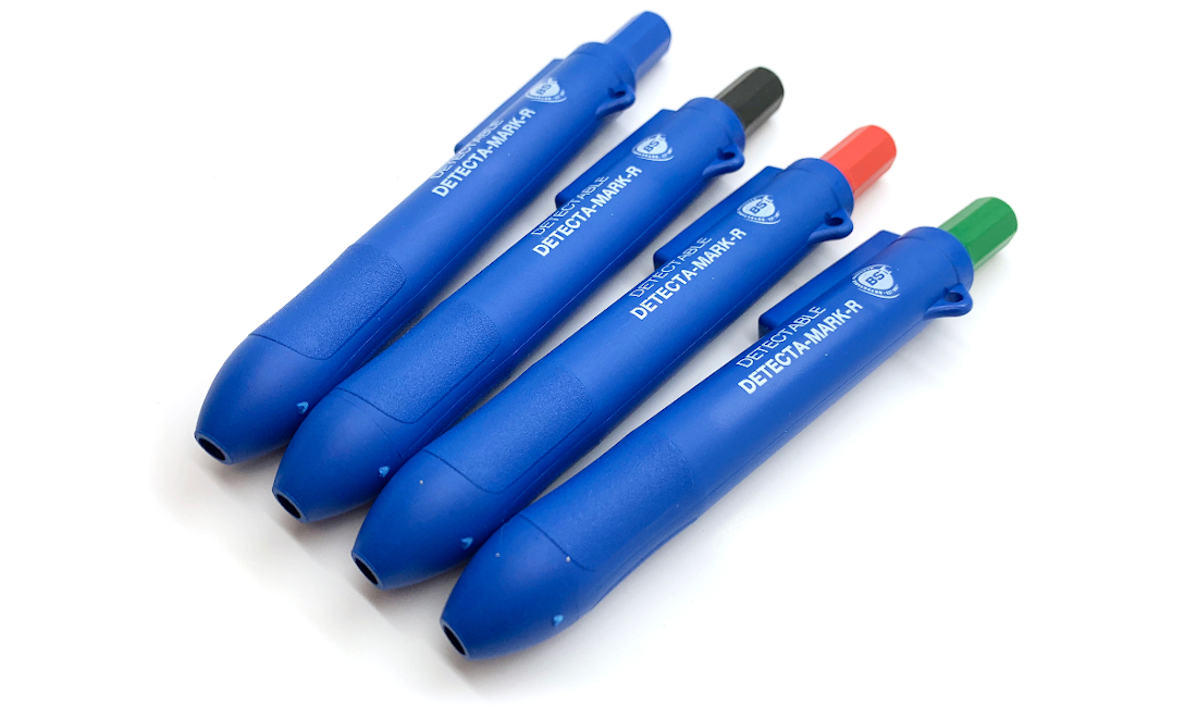 Retractable Detectable Permanent Marker – Blue Supply Company ...