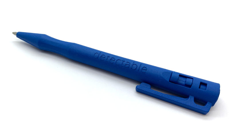 Trace-It Detectable Retractable Pen- BRC 8 Compliant - FDA Approved
