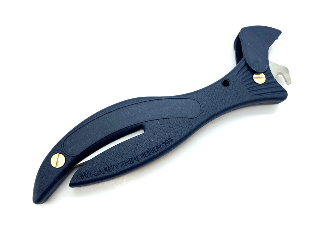 Metal Detectable Fish Safety Knife – Blue Supply Company – Detectable ...