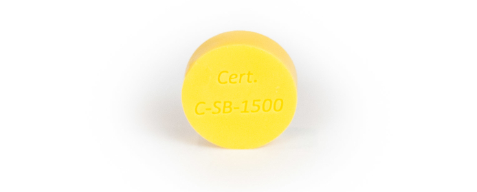 Certified X-Ray Visible Soda Lime Glass Test Puck- FDA Approved