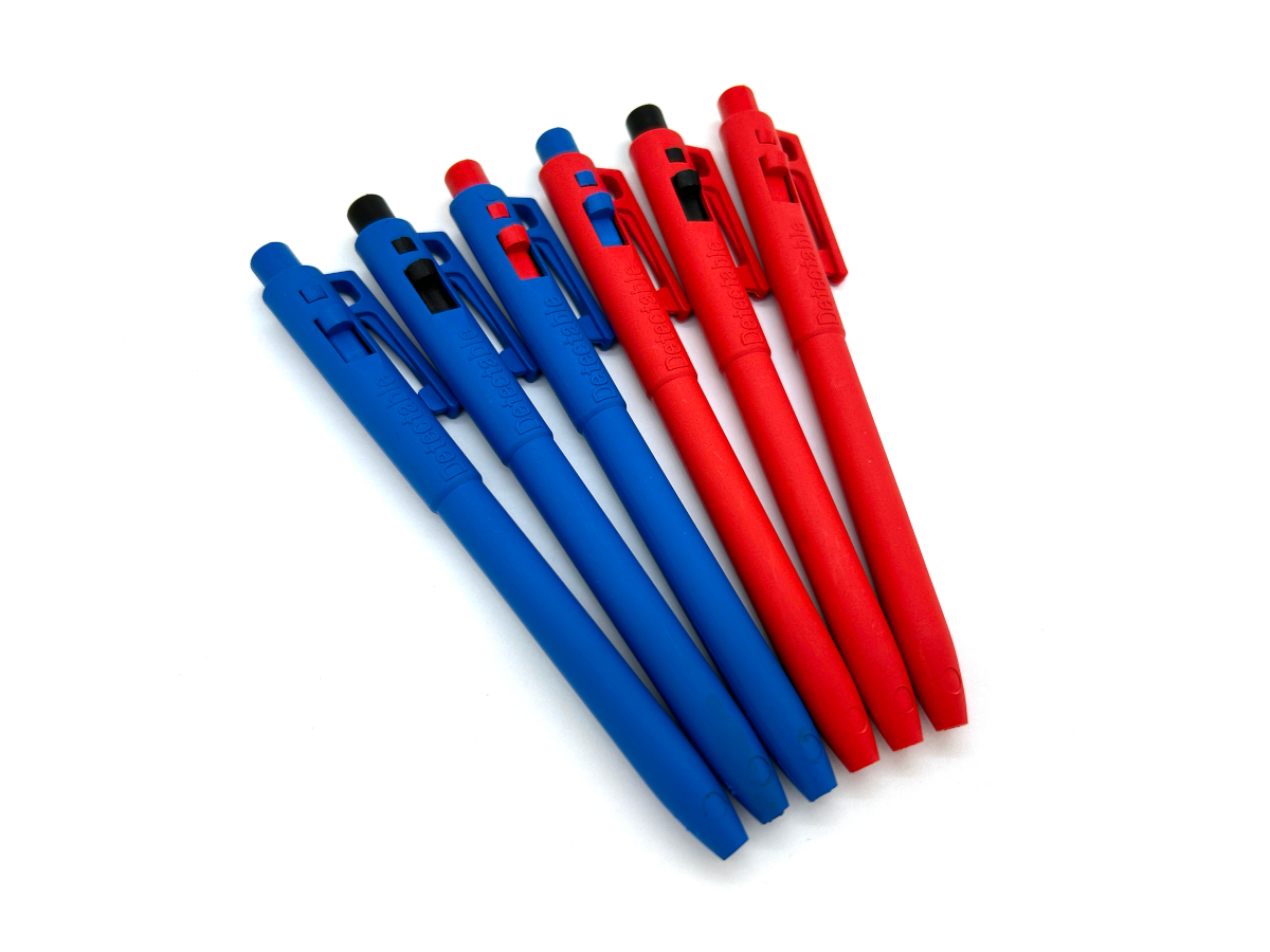 Trace-It Detectable Retractable Pen – Blue Supply Company – Detectable ...