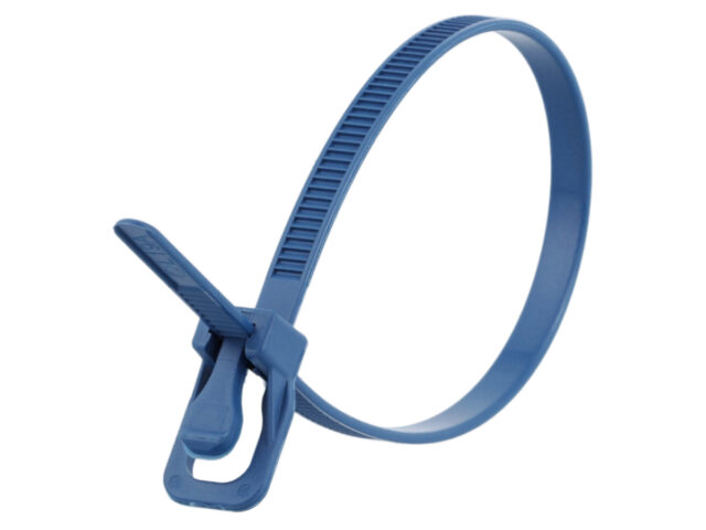 Metal Detectable Releasable Zip Tie – Blue Supply Company – Detectable ...